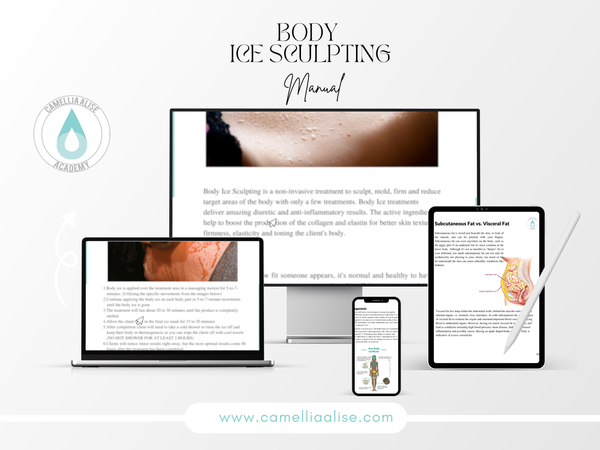Body Ice Sculpting Training Manual, Body Ice Contouring Textbook ...